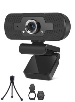 Generic 1080P Webcam with Microphone, 30 FPS Full HD Web Camera, 2 Mics ...