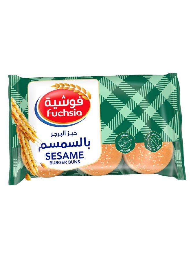 Buy Fuchsia Burger Buns With Sesame Seeds Online | 15 Minutes Instant ...