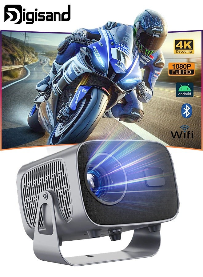 Digisand Mini Projector, Android 11 H713 BT5.0 200ANSI HD 1280*720P ...
