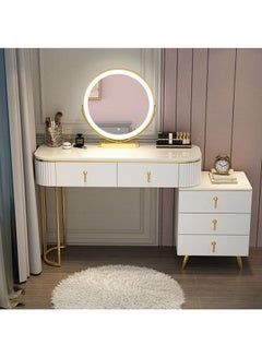 keke Makeup Vanity Table Dressing Table Flip Mirror With Drawers And ...