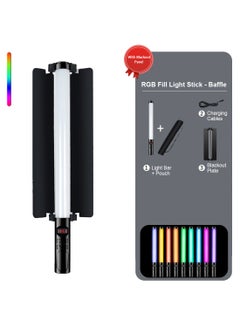 FlashHawk Handheld RGB Tube,LED Video Light Stick, RGB Full Color with ...