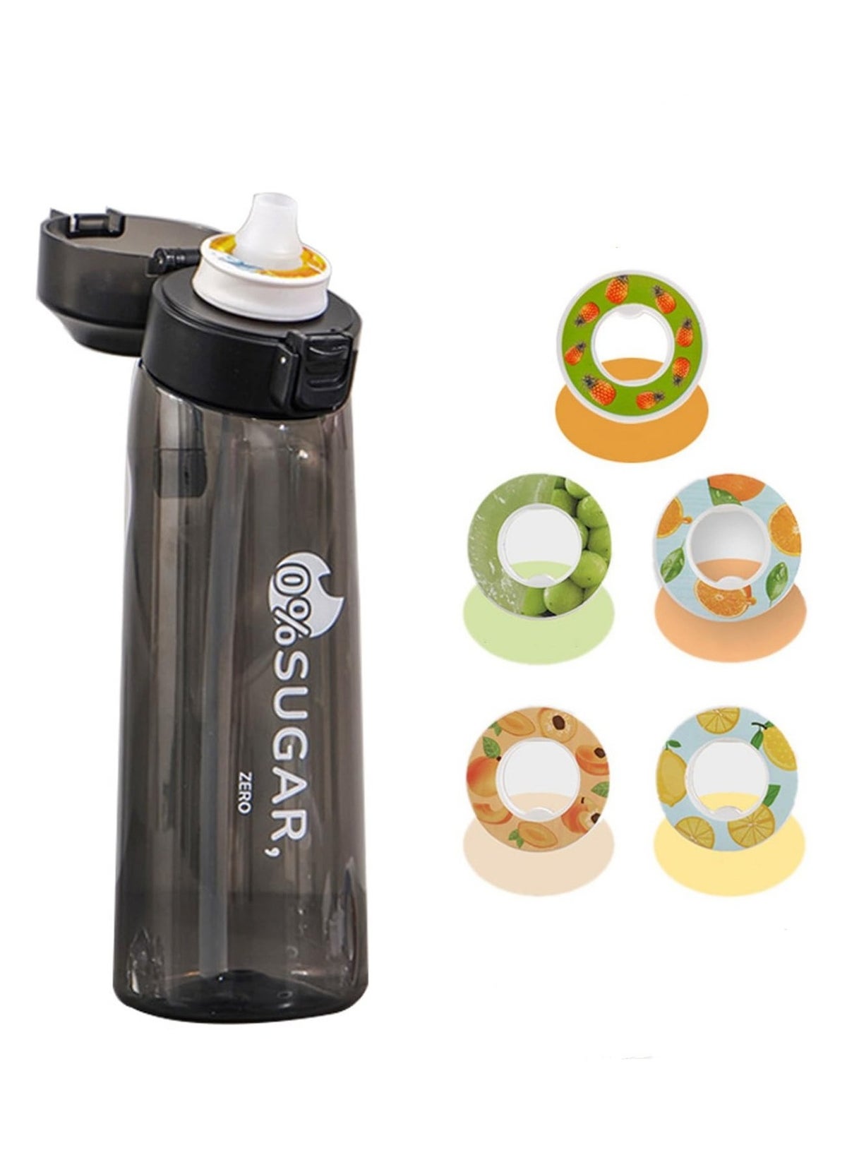 Generic Flavor Scent Water Bottle, 650ml Sports Air Water Bottle, BPA ...