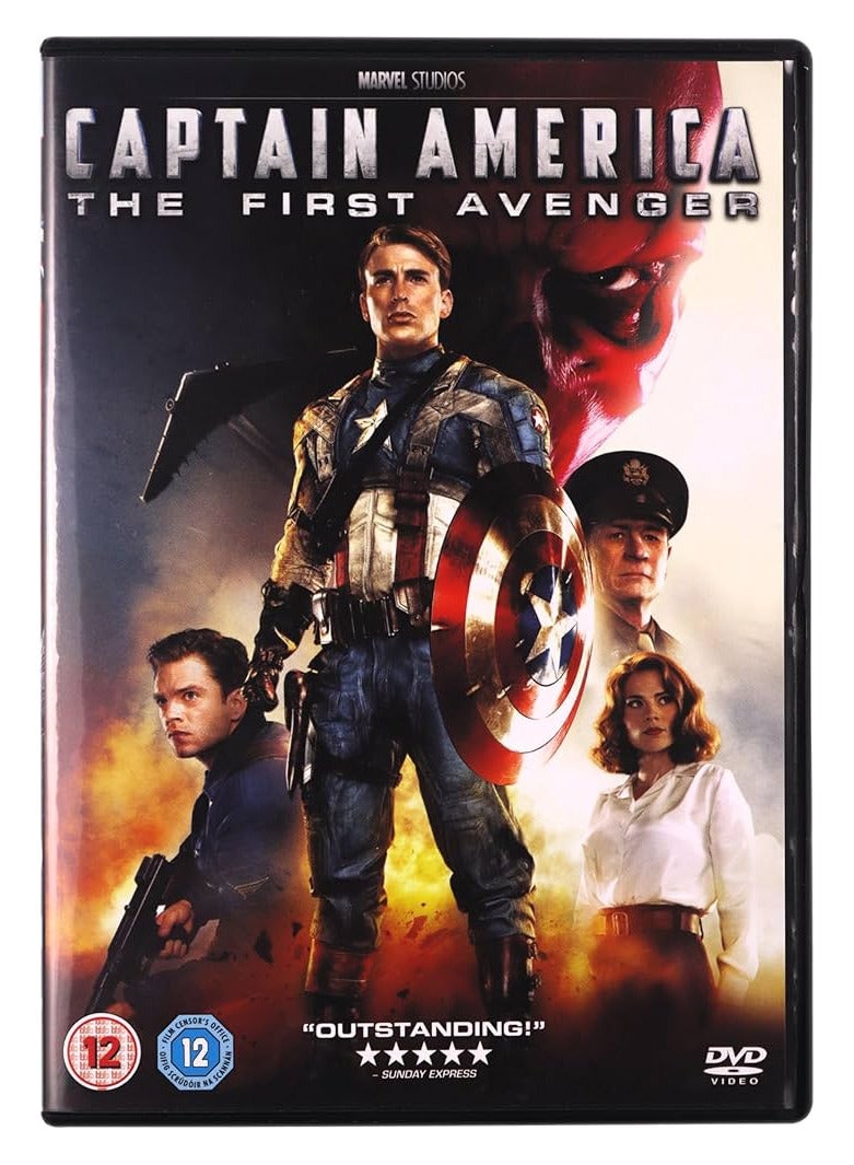 Marvel - Captain America : The First Avenger - DVD - Arabic Subtitle ...
