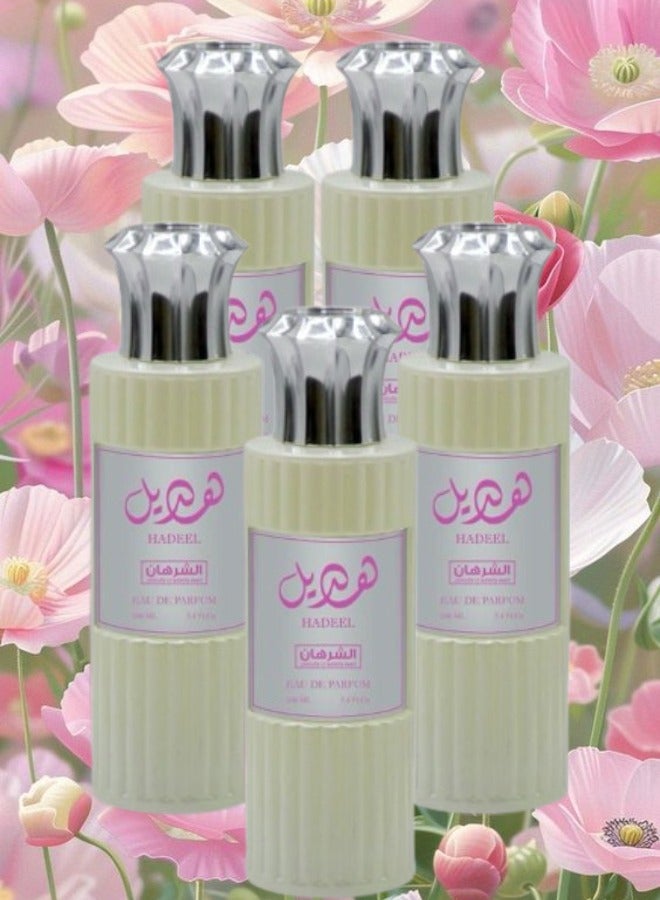 Hadeel Natural 5 Pieces Hadeel Perfume 100ML | Best Price KSA | Riyadh ...