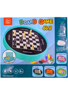 Toy Box 6 in 1 Board Game Chess, Ludo, Snakes & Ladder, Chinese ...