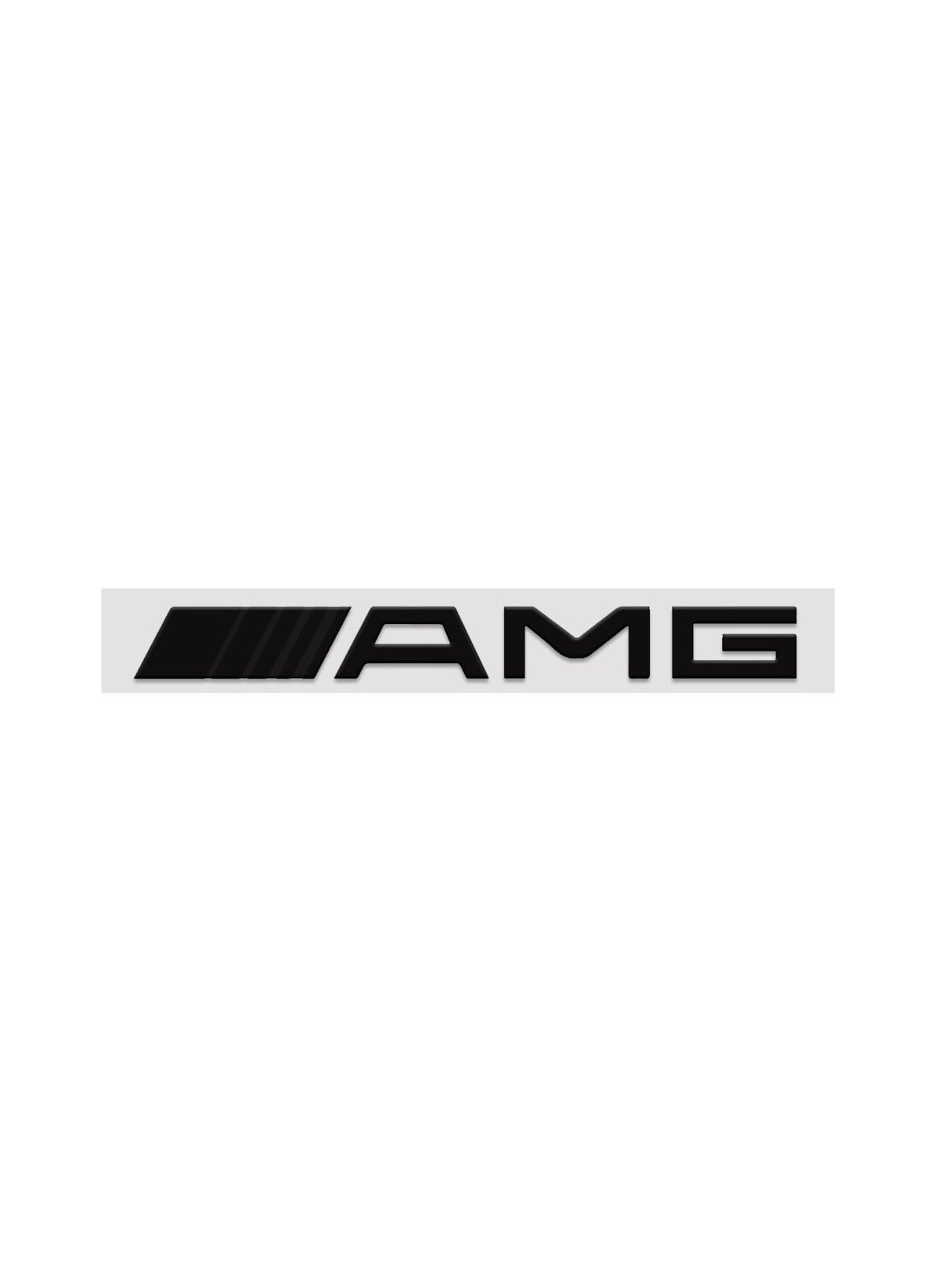 AMG 1-Piece AMG Emblem Badge Decoration Car Stickers (Black) | Best ...