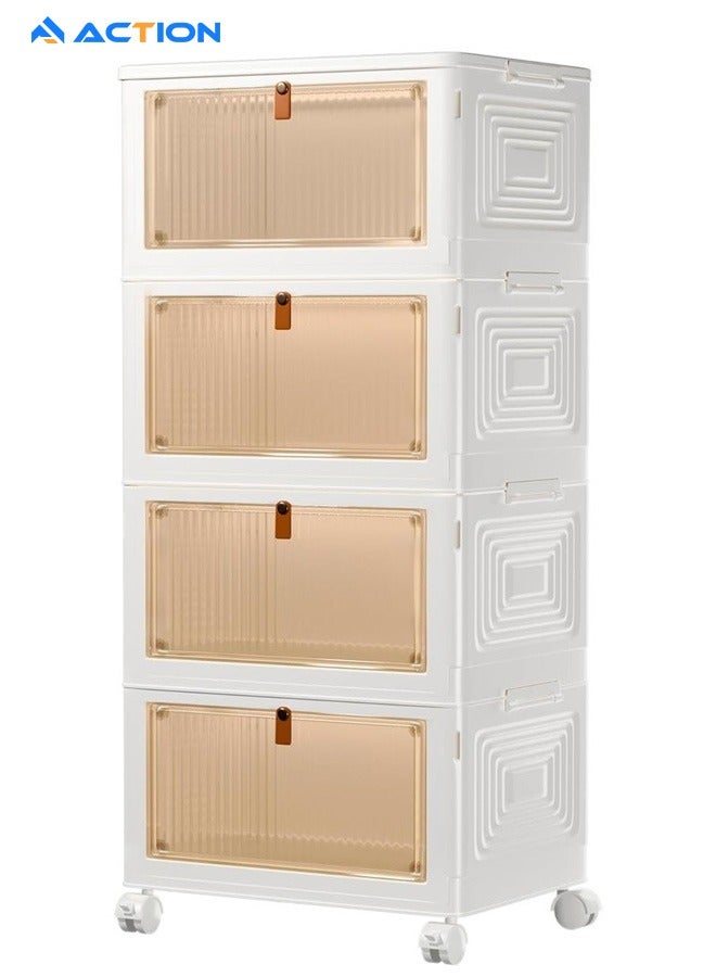 ACTION Storage Boxes with Lid, Plastic Storage Boxes with 1 Lid 23L ...