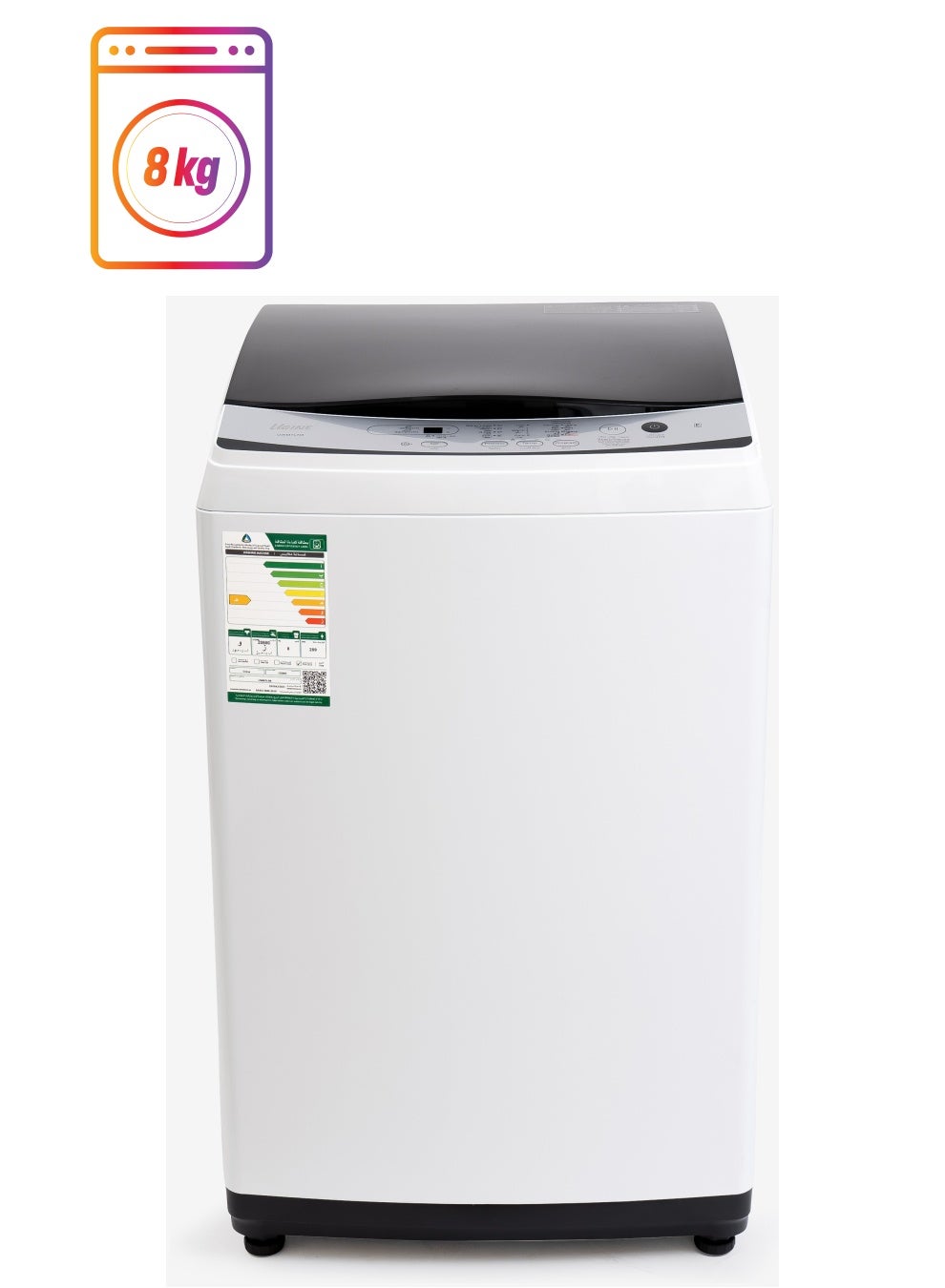 UGINE Ugine Top Load Automatic Washing Machine, 8 KG, White - UWMTLN8W ...