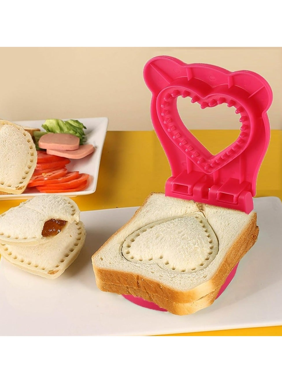 Generic Sandwich Cutter and Sealer for Kids, Decruster Sandwich Cutter ...