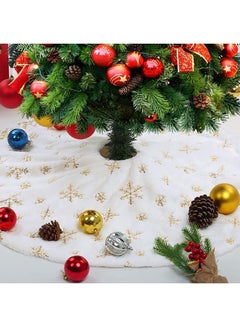 Excellence Christmas Decoration, 48Inches Christmas Tree Skirt Luxury ...