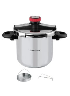 MULLER KOCH Stainless Steel Pressure Cooker - 10L KSA | Riyadh, Jeddah