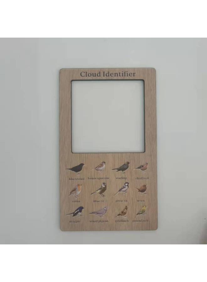 Wooden Identifier Children's Learning Tool Moon Phase Identifier Garden ...