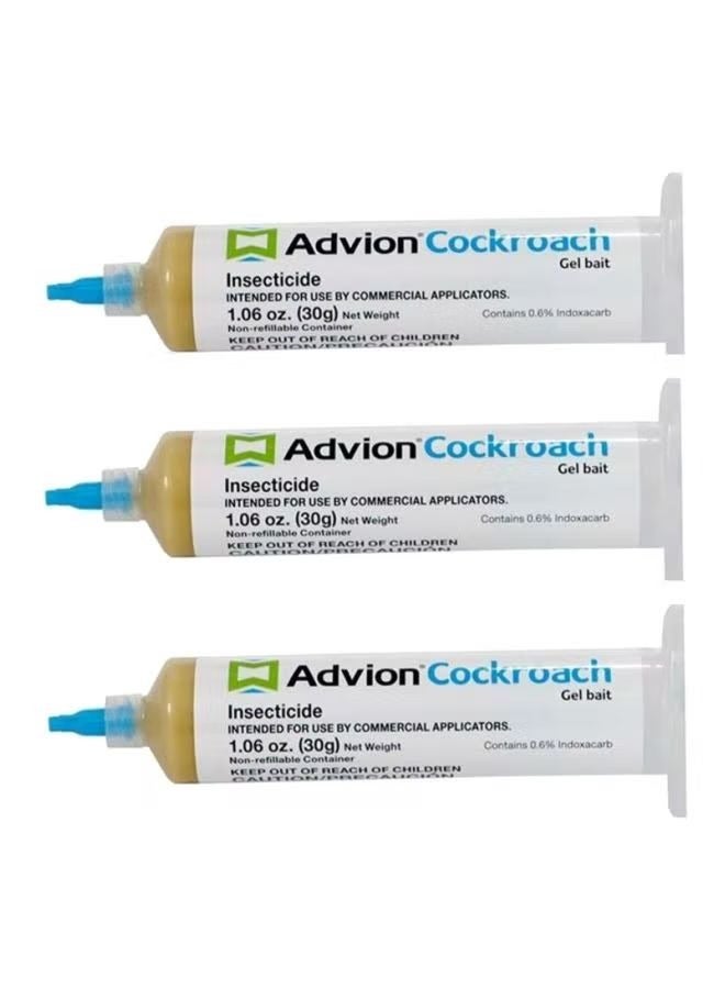 Cockroach 3 Sticks of Cockroach Killer Gel Bait 90g Incl (3 Tubes + 3 ...