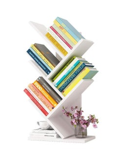 تسوق AnneFish و4-Shelf Tree Desktop Bookshelf Floor Standing Bookcase ...