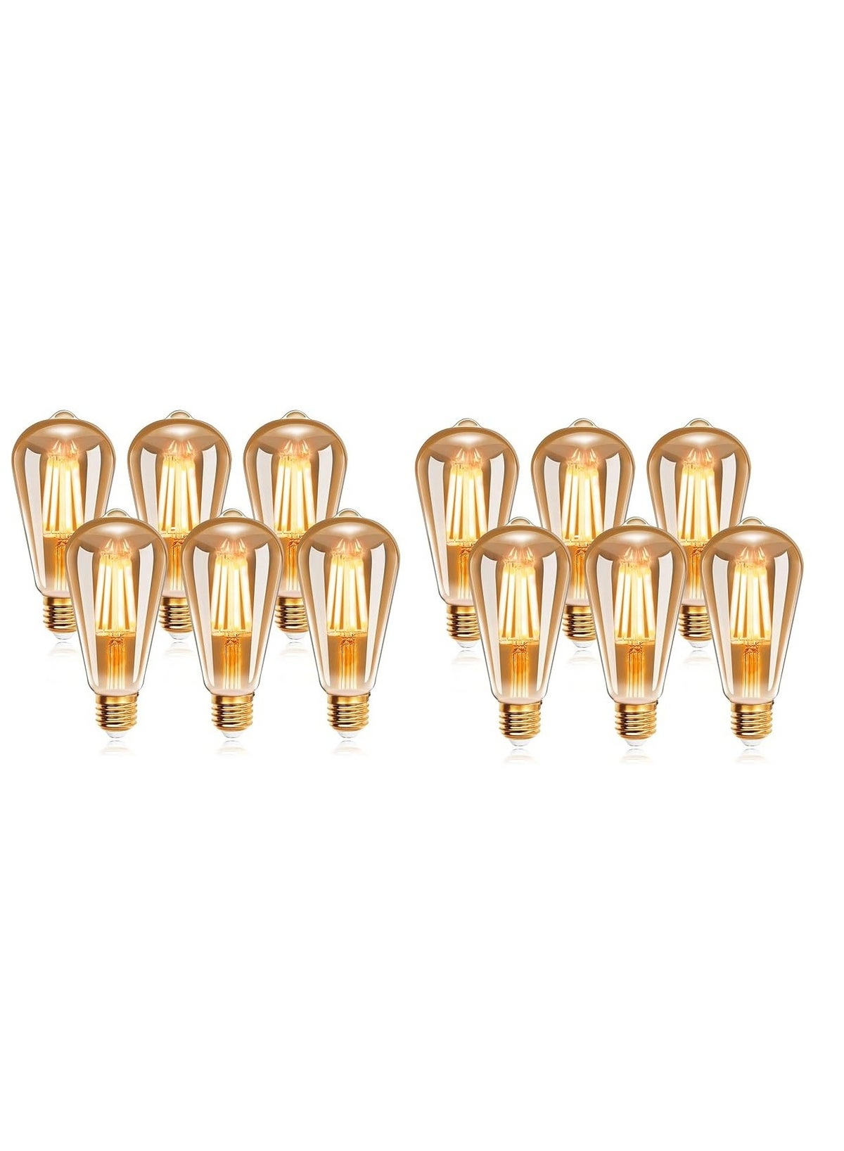 Generic 4W E27 Retro Light Bulb, 2200K Warm White LED Bulb, LED ...