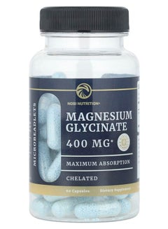 Nobi Nutrition Magnesium Glycinate 400 mg 60 Capsules (200 mg per ...