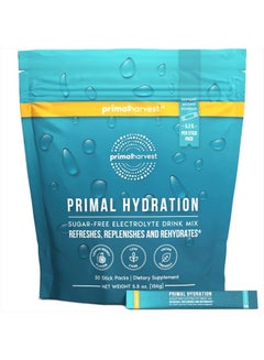 Primal Harvest Electrolytes Powder Packets Primal Hydration, Easy Open ...