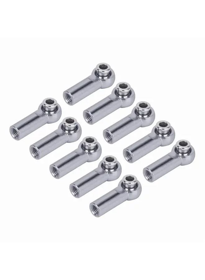 Generic 10Pcs Titanium M3 Tie Rod Ends Ball Joints 3mm Threaded Shaft ...