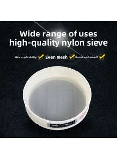 Generic Plastic PVC Nylon Sieve Sample Sieve Flour Sieve 20cm ...
