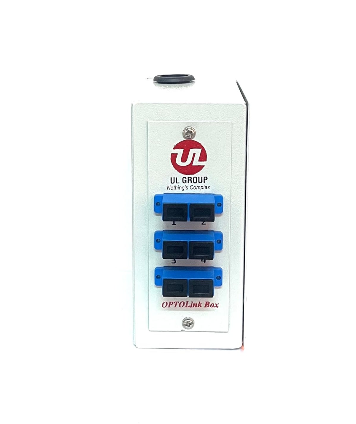AR TAPES & PLASTICS 6 Port LIU Fully Loaded AR Tapes Din Rail Mount ...