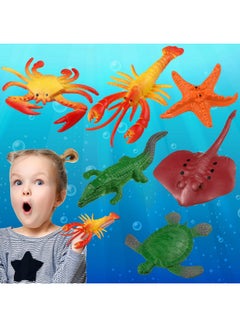 STAUD 6 Pack Large Sea Creatures Water Growing Toy For Kids Party Favor ...