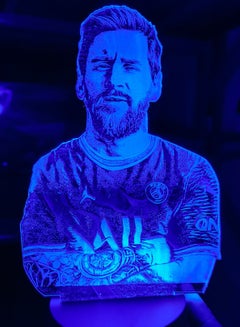 althiqahkey 3D Acrylic LED 16 Colour Night Light With Remote Table Lamp ...