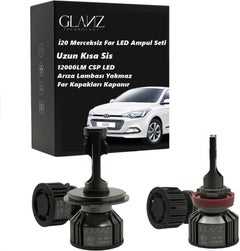 Glanz Hyundai I20 Lensless Headlight Lightning Effect Mini Csp LED ...