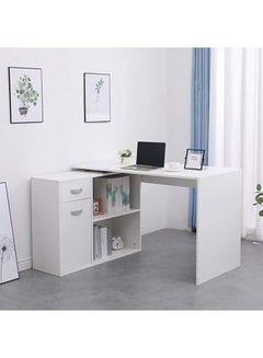 Generic Computer Desk PC Laptop Table Home Office Study Gaming White ...