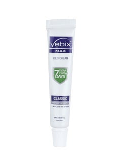 Vebix Vebix max Classic deo cream for men, 10 ml | Best Price Egypt ...