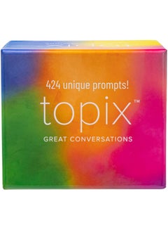 Better Me TOPIX - 424 Conversation Starters, Family Dinner Conversation Cards & Date Night Ice ...
