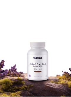 wildlab Wildlab Pure Essential Vegan Algae Omega-3 DHA 600 - Microalgae ...