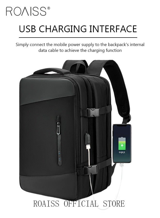 roaiss Carry-On Luggage Backpack for Men and Women Waterproof Wet and ...