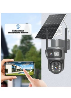 PROLAB 4G LTE Solar dual lens Battery Outdoor PTZ Camera, Humanoid ...