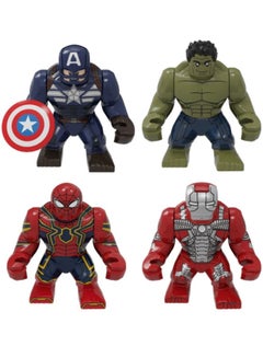 Pogo 4-Piece Marvel Avengers Superhero Mini Figures High Quality ...