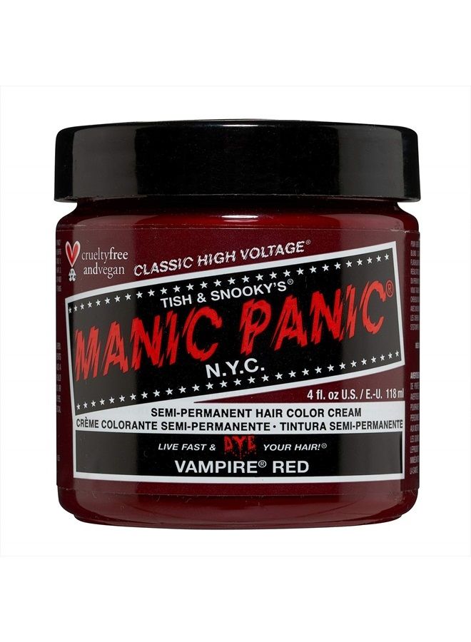 Manic Panic Vampire Red Hair Dye - Classic High Voltage - Semi ...