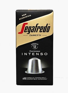 Segafredo Intenso Aluminum Coffee Capsules - Segafredo Espresso X10 ...