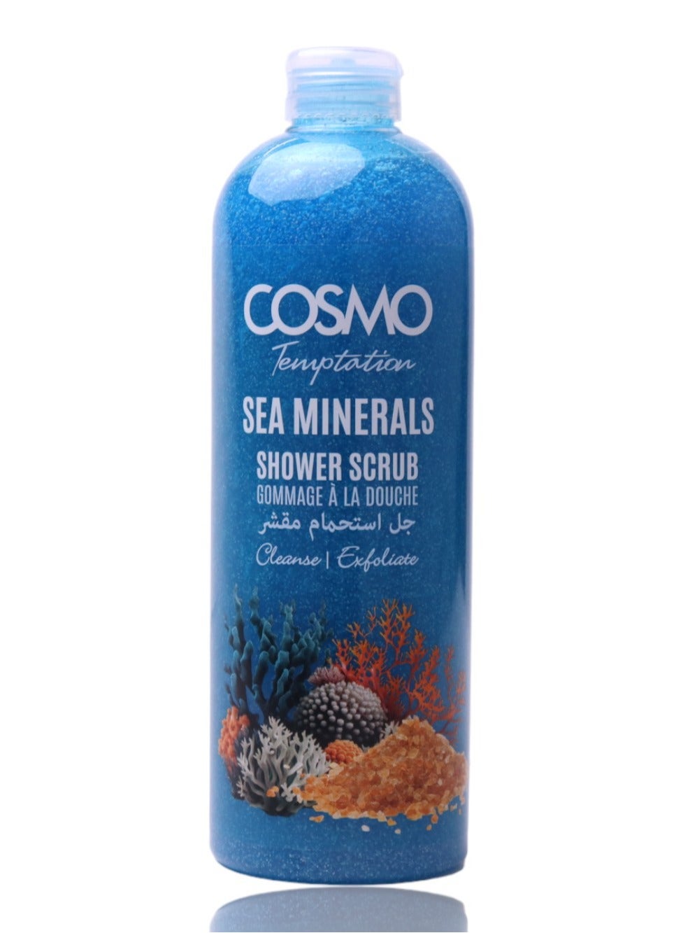 COSMO Temptation Sea Minerals Shower Scrub 1000ml | Best Price KSA ...