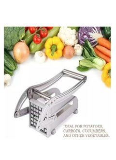 Denx Stainless Steel Manual Potato Cutter Shredder, French Fries Slicer ...