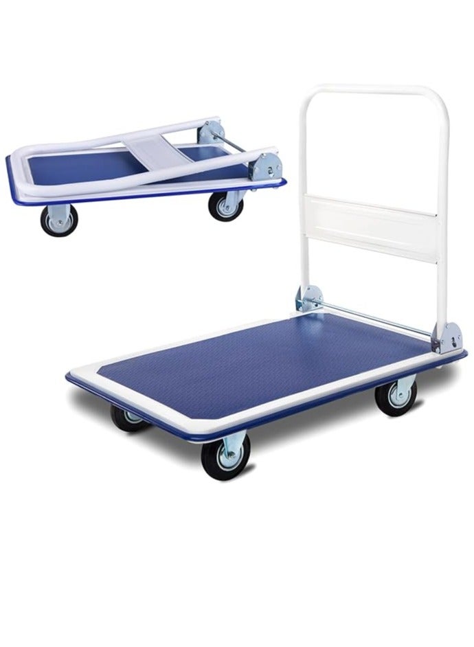 Perfect Folding Lightweight Trolley Flatbed Pulling Truck, Push Cart ...