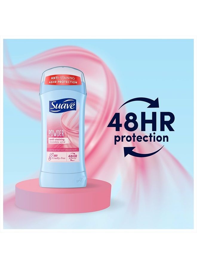Suave Deodorant Antiperspirant & Deodorant Stick 48-hour Odor and ...