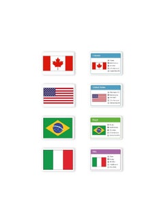 Little Wigwam Flags of The World Flash Cards - Set of 216 Flags ...