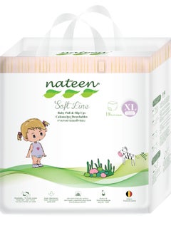 nateen Nateen Soft Line Baby Pants Diapers ,Size 5 (12-17kg), X-Large ...