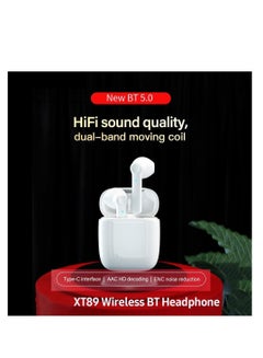Generic XT89 TWS Headphone True Wireless BT Earbuds Semi In Ear Sports ...