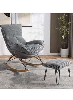 Generic Single Recliner Sofa Rocking Chair Living Room Furniture Arm ...