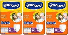 CANPED Absorbent Panties Patient Diapers Xl Extra Large 30 Pieces of 3 ...