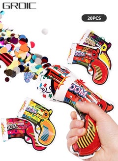 تسوق GROIC و20PCS Inflatable Fireworks Gun, Handheld Confetti Poppers ...
