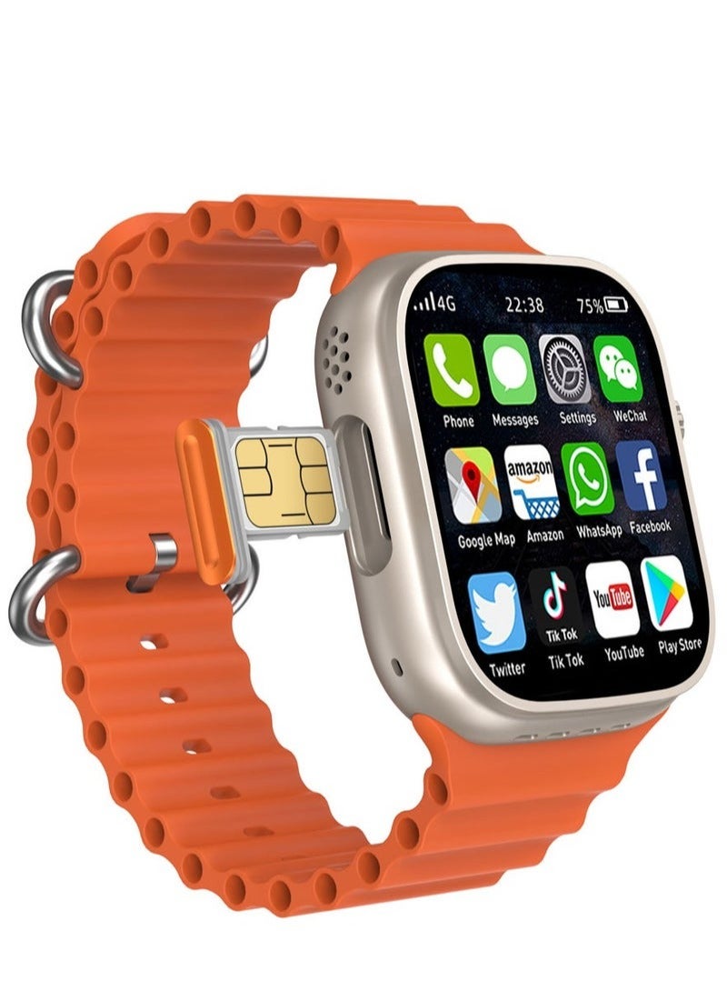 Oteeto Oteeto TU94 Pro 4G Android Smart Watch With Sim Slot 2 Pair ...