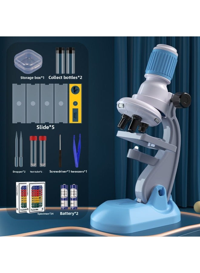 Children's Microscope 1200 Times Professional Scientific Equipment ...