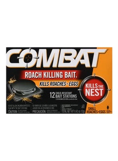 Combat Roach killing bait stations for small roaches 12 count UAE ...