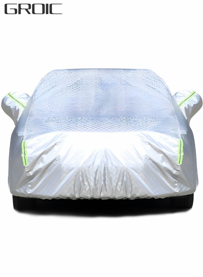 GROIC Multi-Layers Car Cover Waterproof All Weather for Automobiles ...